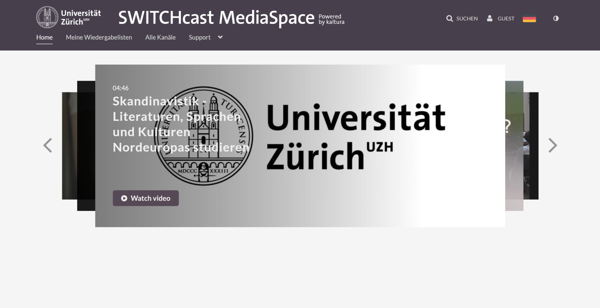 SWITCHcast MediaSpace – wichtige Infos zur Nutzung – Digitale Lehre und ...